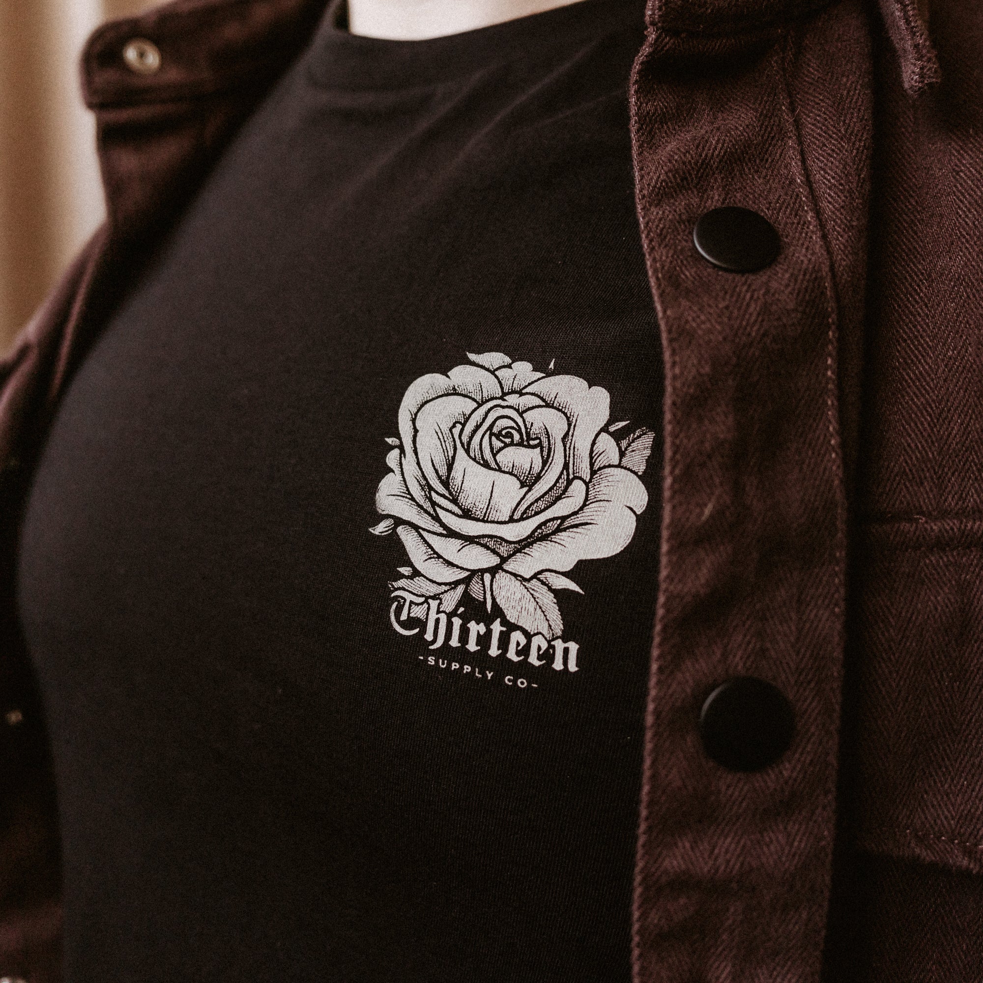 ROT WITH ME - BLACK UNISEX T-SHIRT – Thirteensupply.co