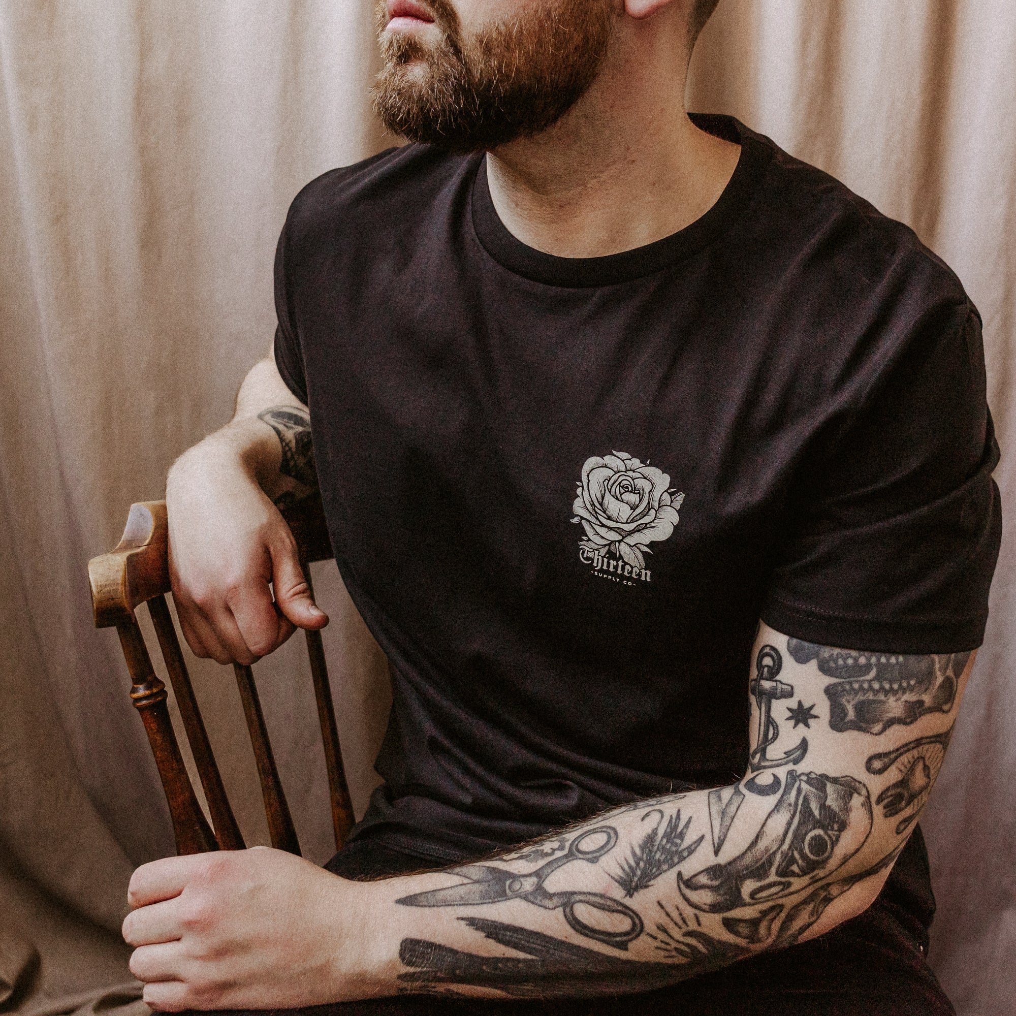 ROT WITH ME - BLACK UNISEX T-SHIRT – Thirteensupply.co