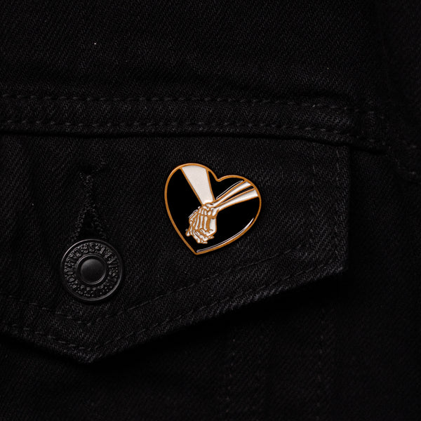 LOVE YOU TO DEATH - PIN BADGE – Thirteensupply.co