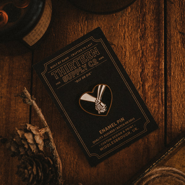 LOVE YOU TO DEATH - PIN BADGE – Thirteensupply.co