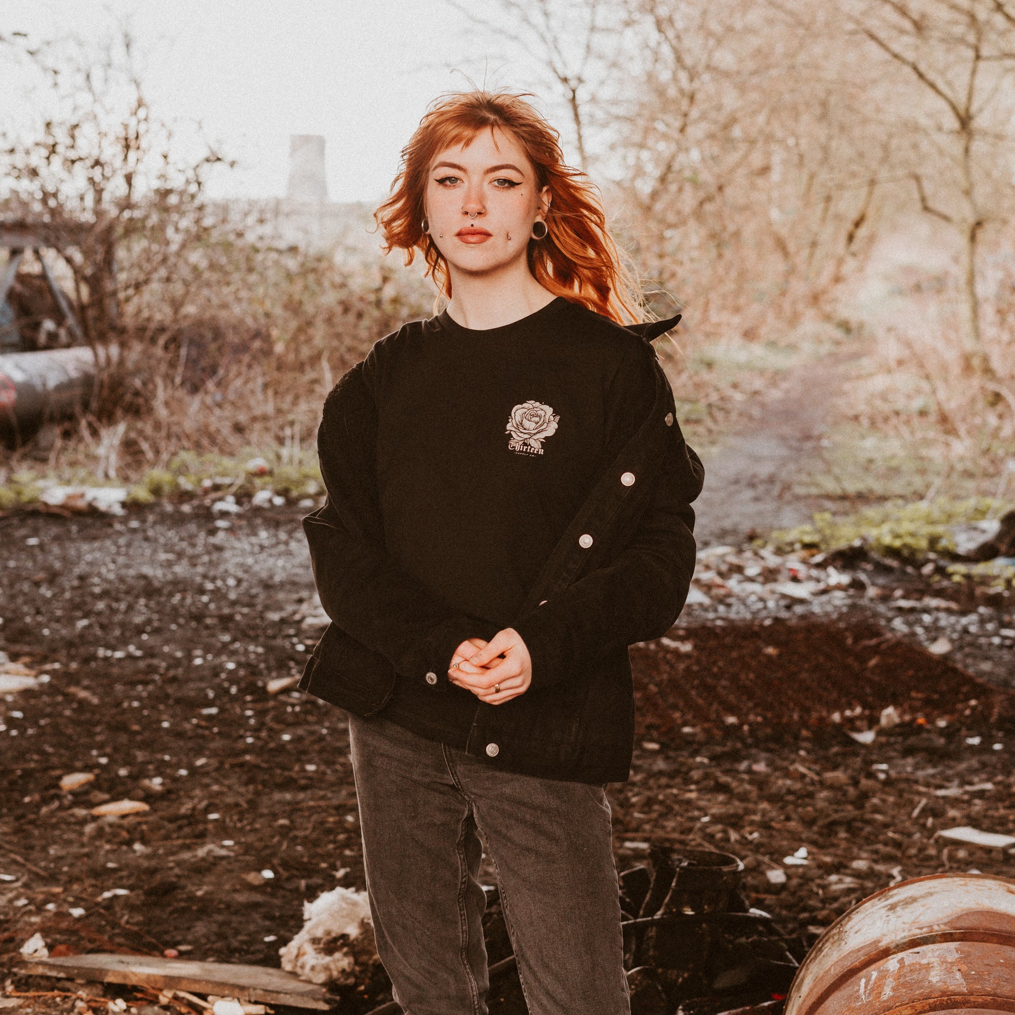 ROT WITH ME - BLACK UNISEX T-SHIRT – Thirteensupply.co