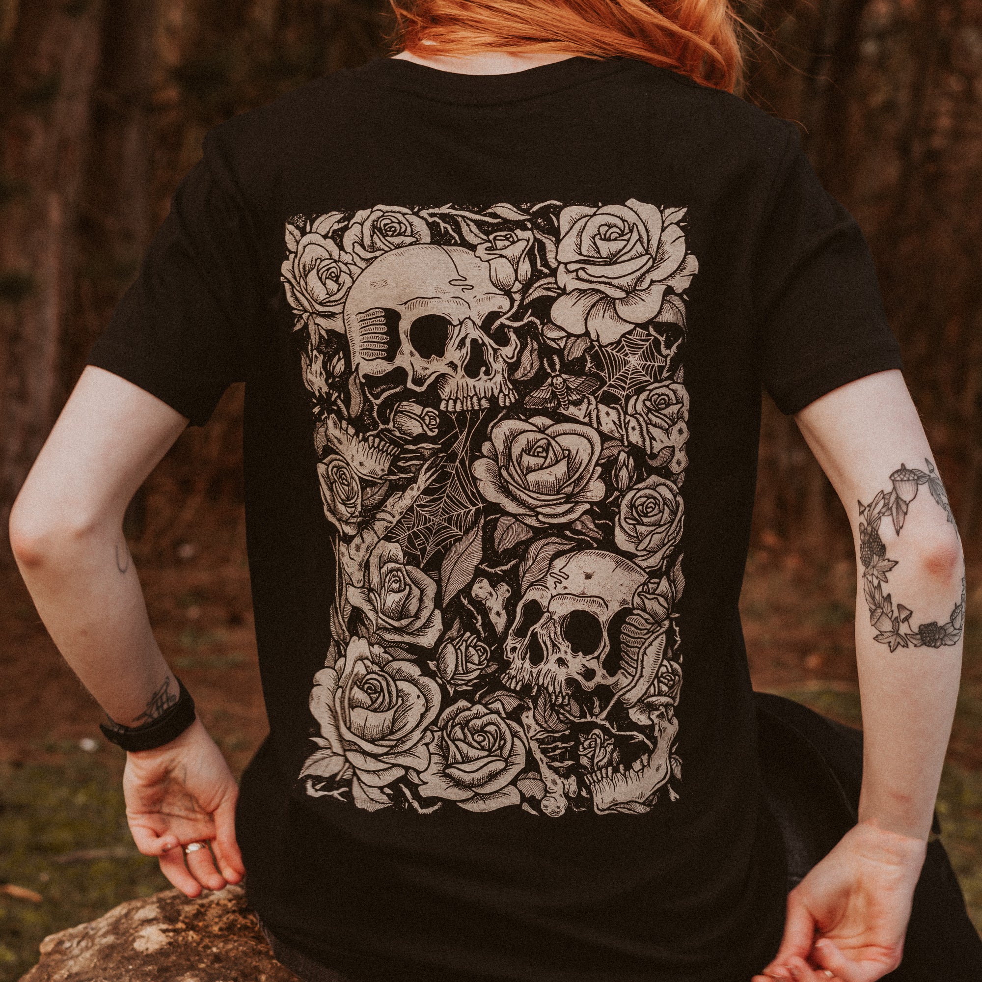 ROT WITH ME - BLACK UNISEX T-SHIRT – Thirteensupply.co