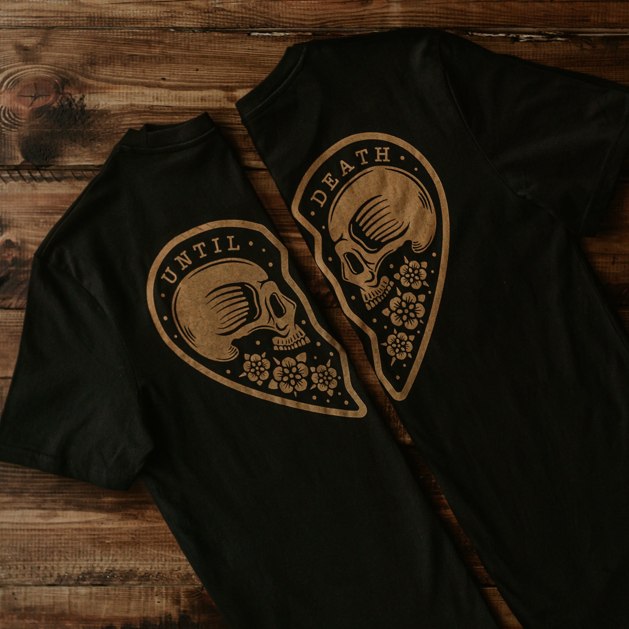 UNTIL DEATH - BLACK UNISEX T-SHIRT – Thirteensupply.co