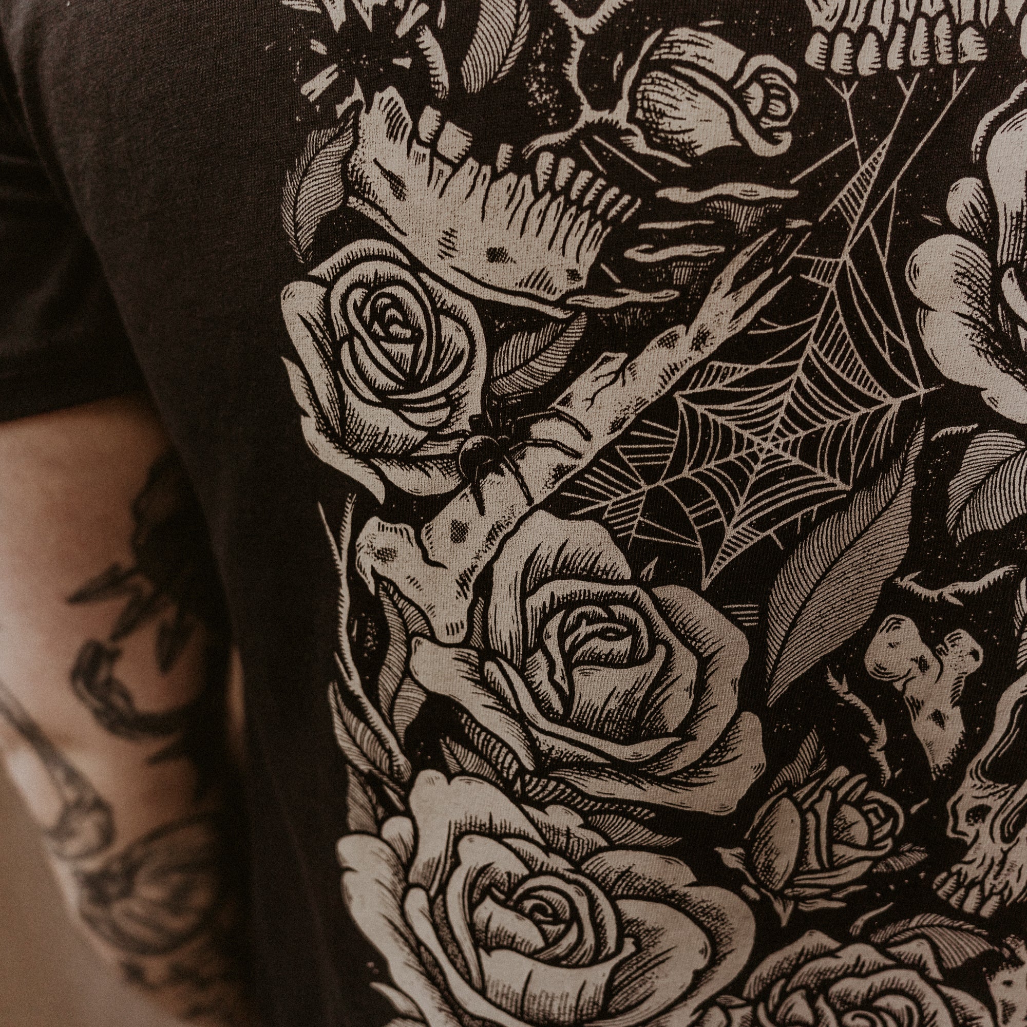 ROT WITH ME - BLACK UNISEX T-SHIRT – Thirteensupply.co